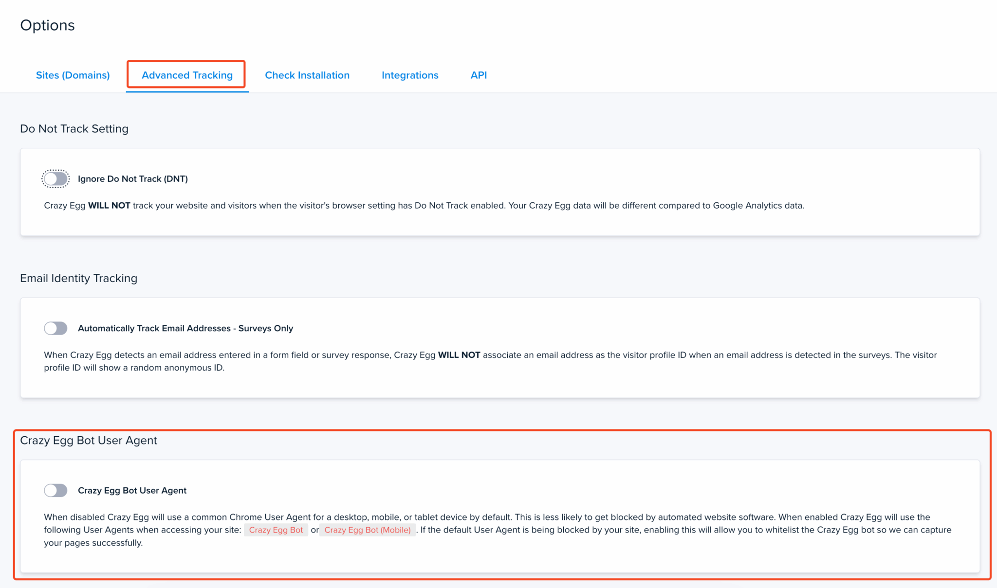 Crazy Egg’s Use of Bots – Crazy Egg Support